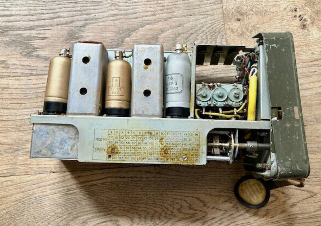 WW2, Army, Military Radio, Wireless Set 46, WS46, RESTORATION PROJECT – MULLARD MAGIC