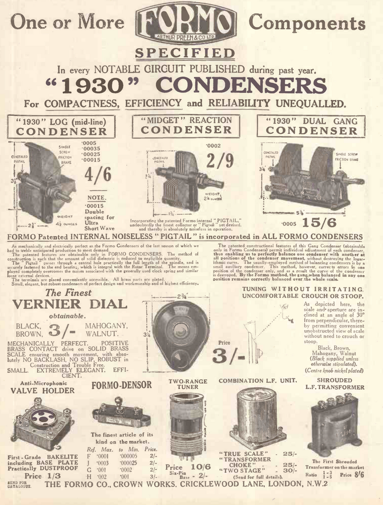 FORMO, BROWN BAKELITE, , BRITISH FOUR PIN, B4, VALVE BASES , 1929, NOS ...