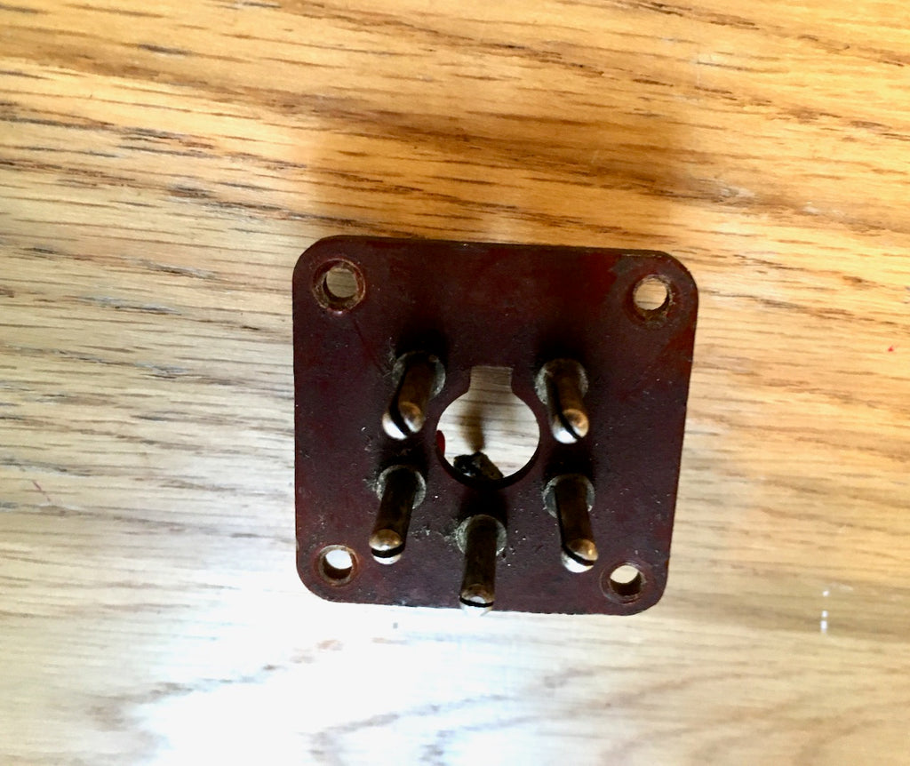 BELLING LEE, AIR MINISTRY, 5 PIN , PANEL MALE SOCKET, 10H/13078, EX EQ ...