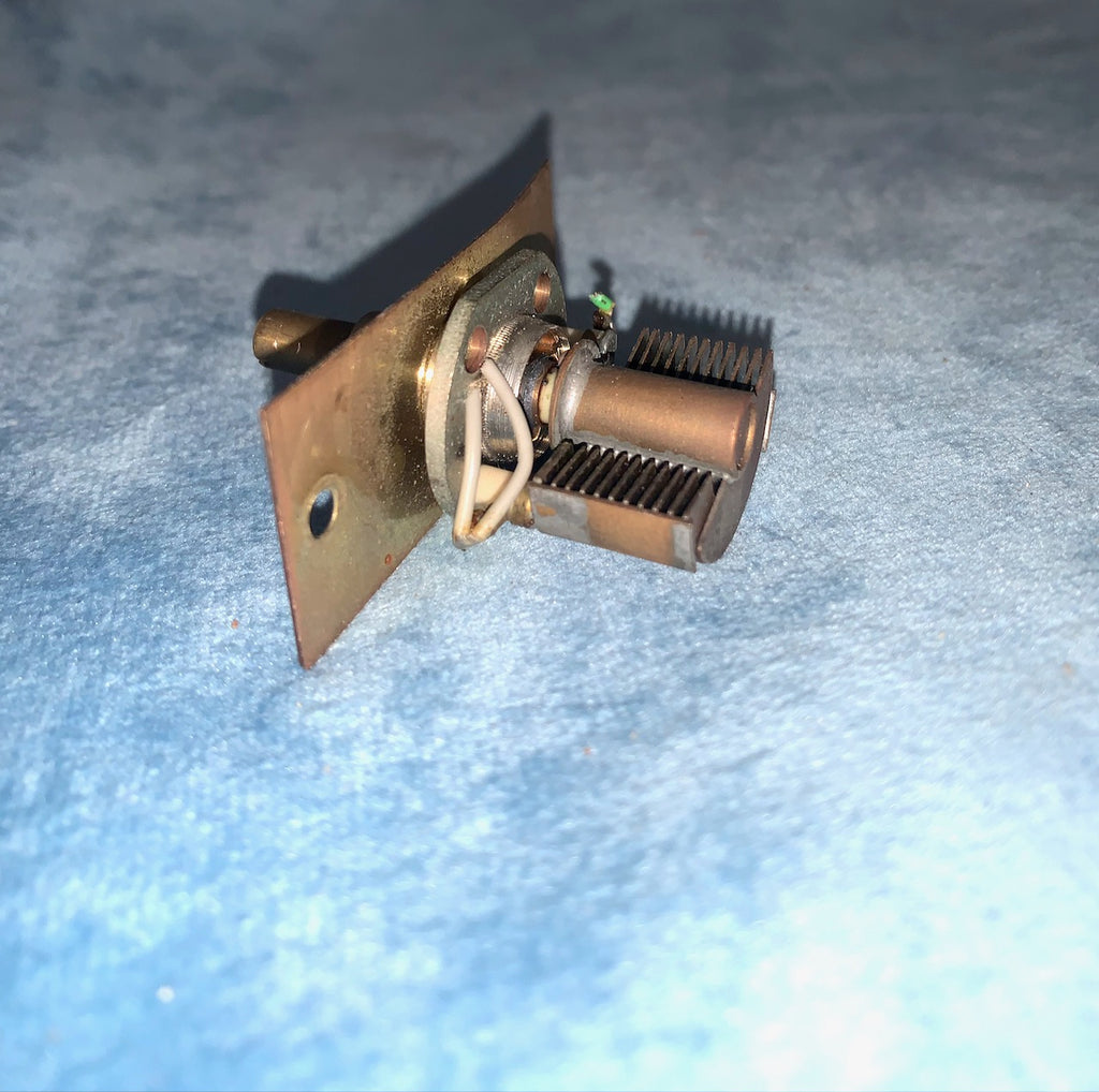 BFO, VARIABLE CAPACITOR, TUNING GANG, 5pF, C/W MOUNTING PLARTE & SHAFT ...