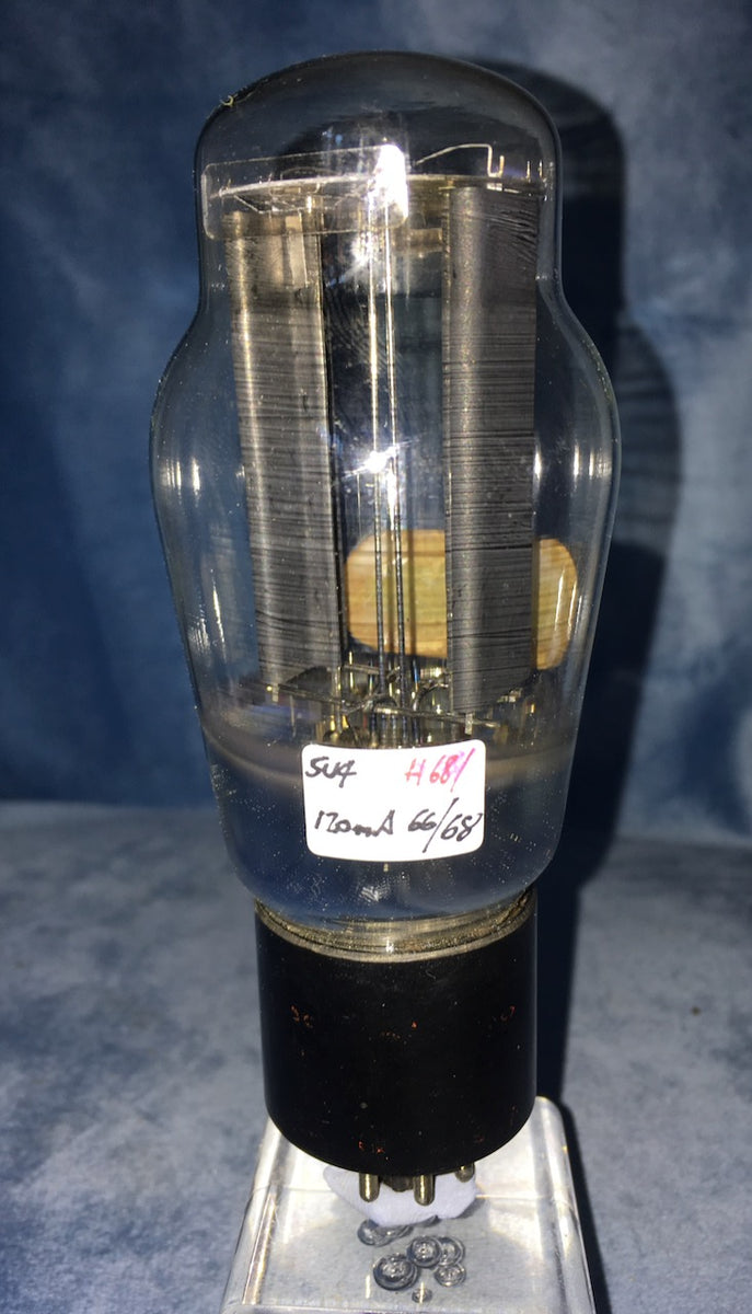 5U4GB, BRIMAR, SMOOTH CHARCOAL ANODE, CENTRAL RIB 5U4 – MULLARD MAGIC