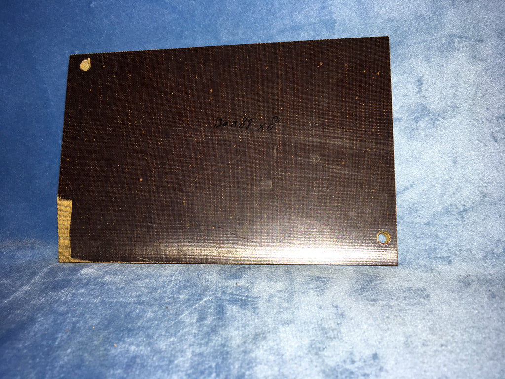 13cm x 8.8 cm x 8mm, TUFNOL, PAXOLIN SHEET – MULLARD MAGIC