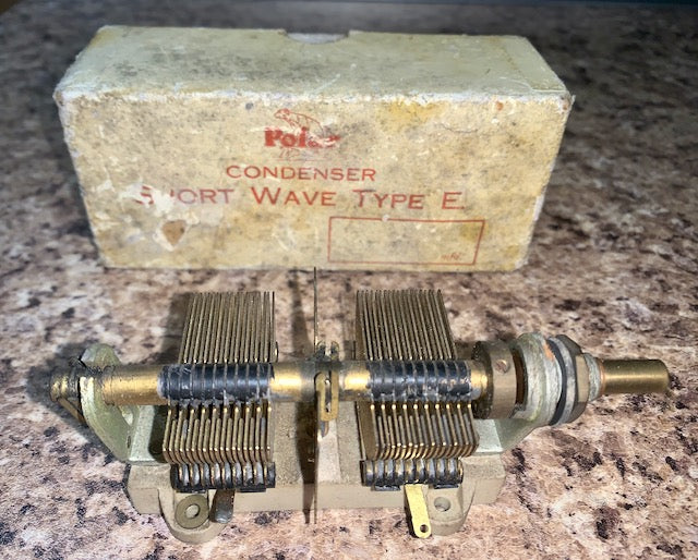 Wingrove Rogers, Polar, Condenser, SHORT WAVE TYPE E, Tuning Gang, 170 ...