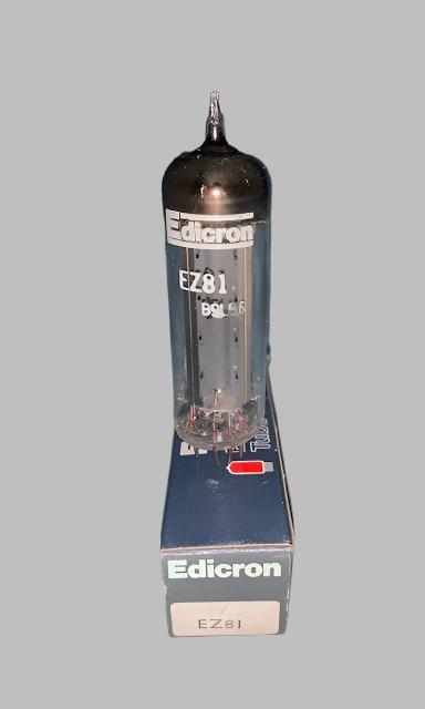 EZ81 , EDICRON, TESLA BRANDED, NOS BOXED – MULLARD MAGIC