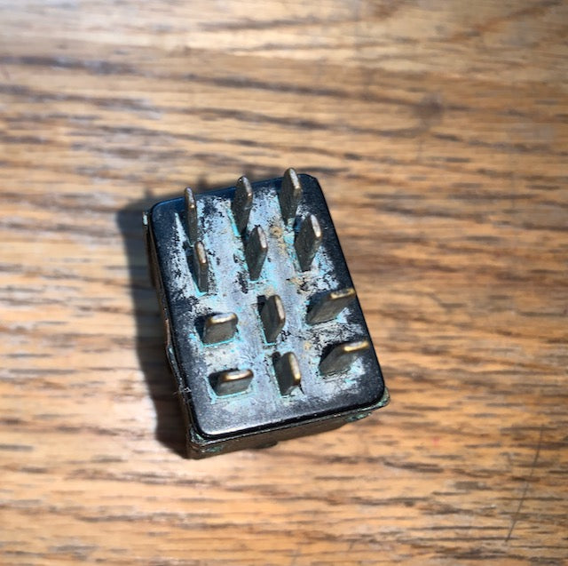 STAGGERED 12 PIN MALE, JONES PLUG, EDDYSTONE 730/4 SHORTING PLUG, YAES ...