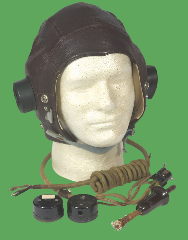 FOR RAF FLYING HELMET TYPE C, D, E, JACK PLUG, 10H/10991, BELL SHAPED ...