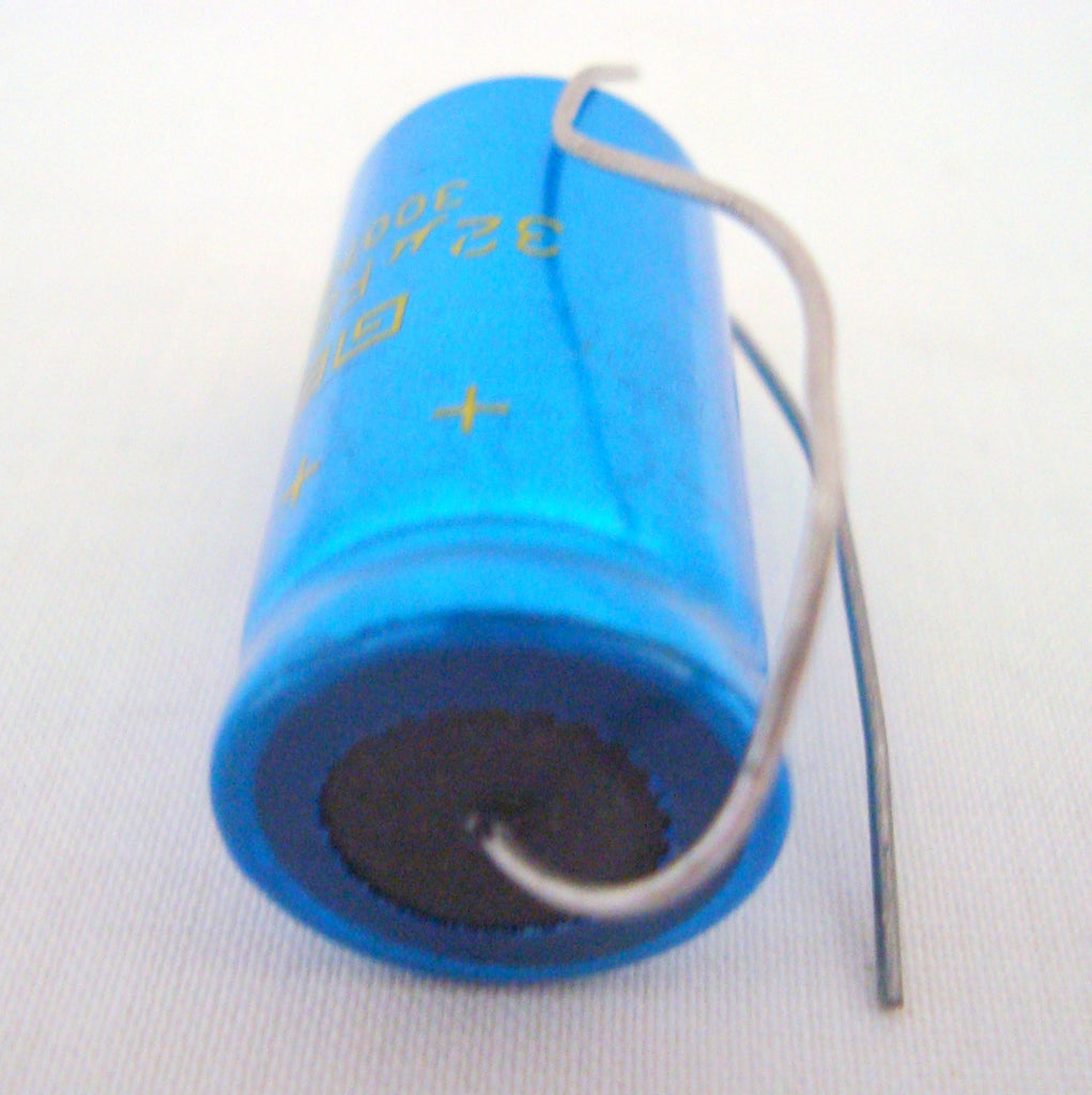 GTE, AXIAL CAPACITOR, 32uF @ 275V – MULLARD MAGIC