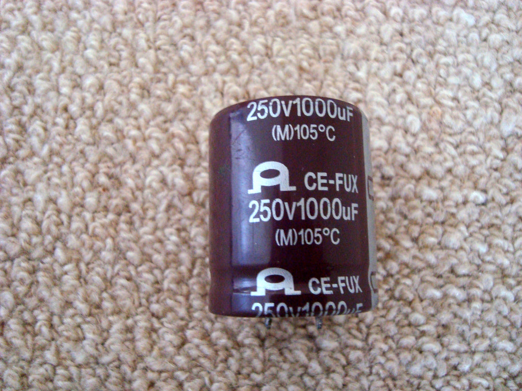 1000uF 250V SNAP IN RADIAL CAPACITOR – MULLARD MAGIC