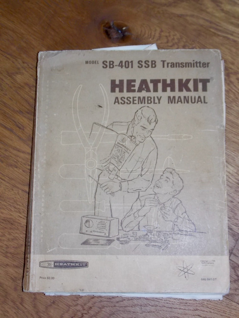 HEATHKIT, SB-401, SSB TRANSMITTER, ASSEMBLY MANUAL – MULLARD MAGIC