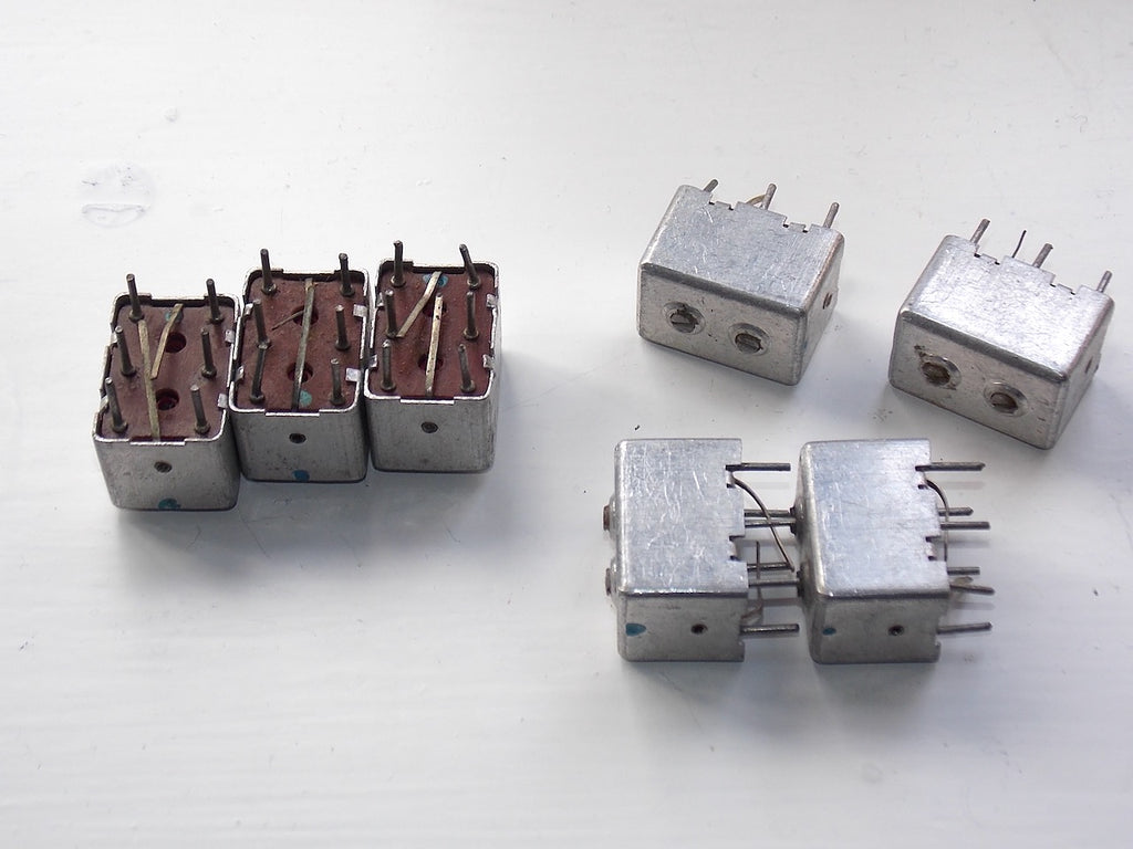 TWIN, TRANSISTOR, IF TRANSFORMER, IFT, NEW, YELLOW SPOT – MULLARD MAGIC