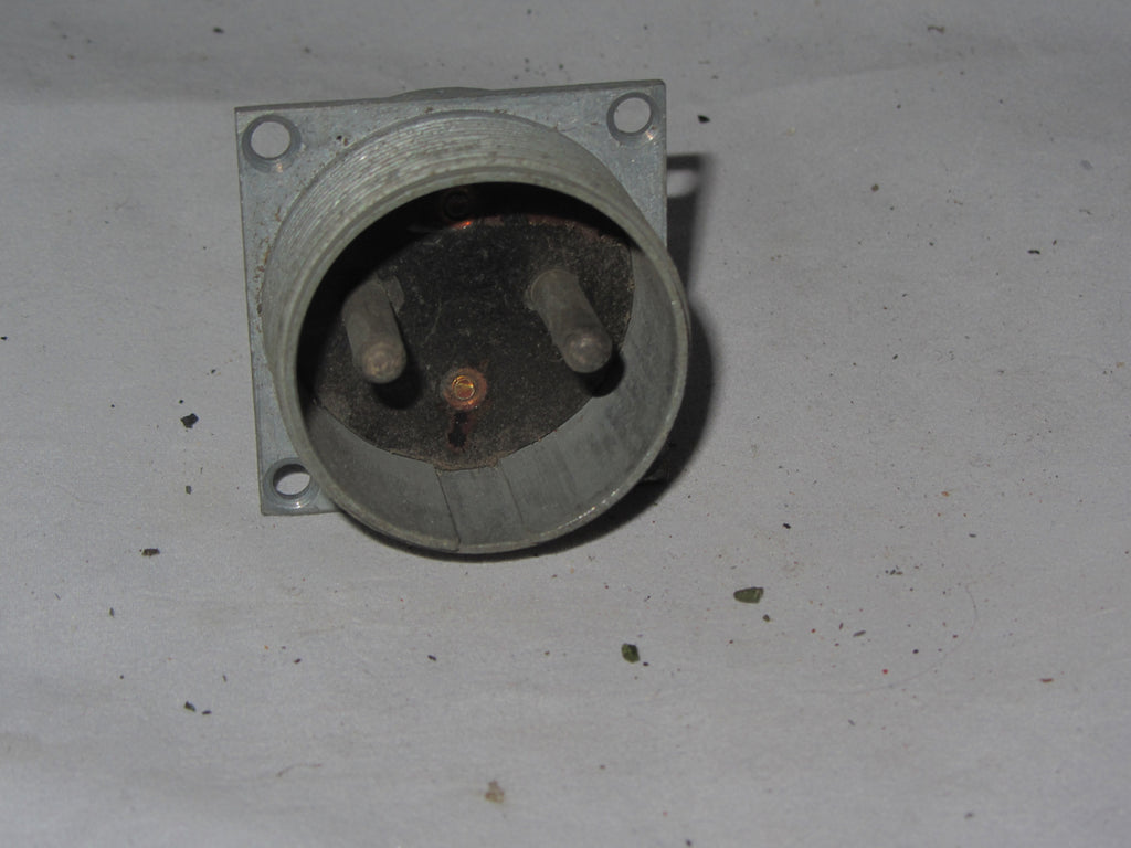 W PLUG, PLESSEY CIRCULAR, CHASSIS PLUG, 2 WAY, AIR MINIISTRY, GEE, 10H ...
