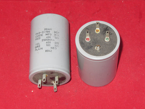 COMPONENTS - CAPACITORS FOR RADIO RESTORATION – MULLARD MAGIC