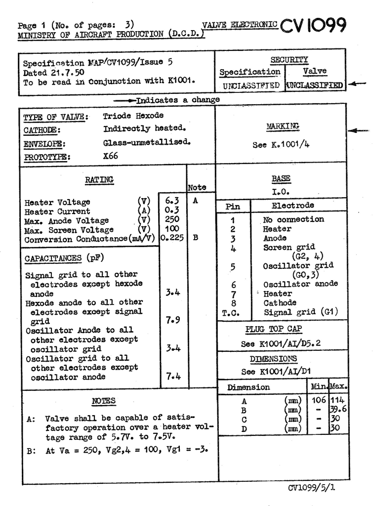 X66, OSRAM, NEW BOXED, VR99, CV1099, FOR R1155 RAF LANCASTER RECEIVER ...